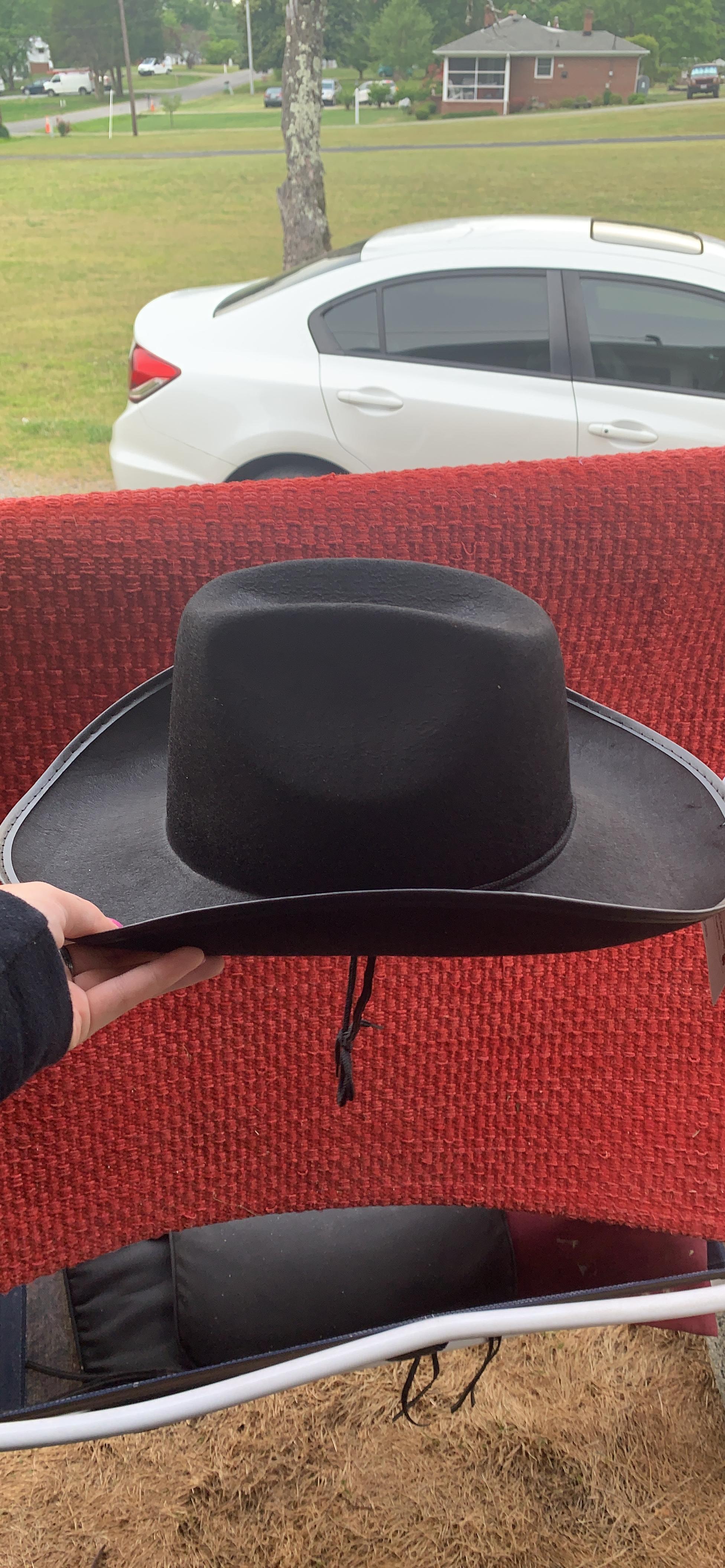 Funny Party Hats Black Cowboy Hat - Cowboy Hats - Western Hat - Unisex ...