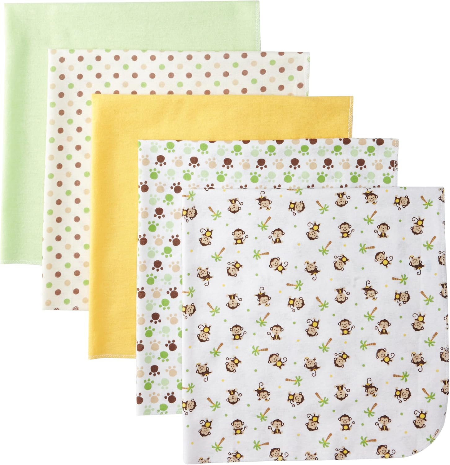 Amazon.com: Bon Bebe Unisex-Baby Newborn Assorted 5 Pack Receiving ...