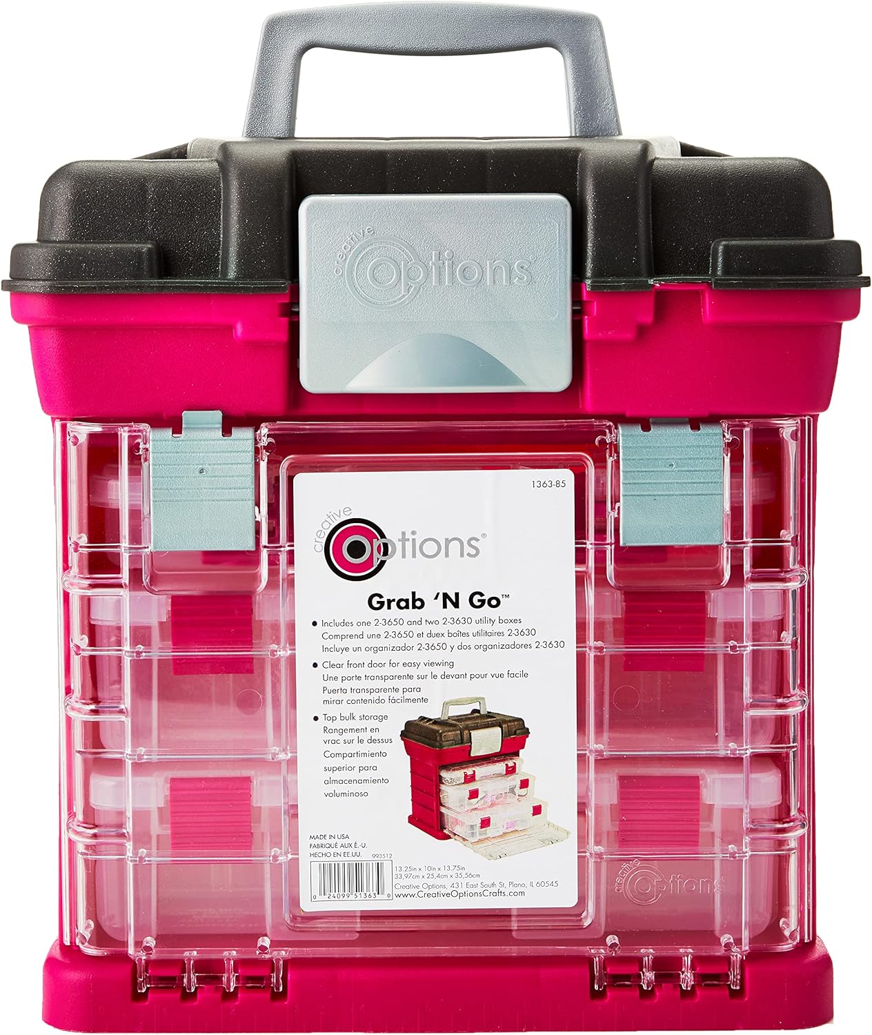 Amazon.com: Creative Options 1363-85 Grab N' Go Rack System with Two No ...