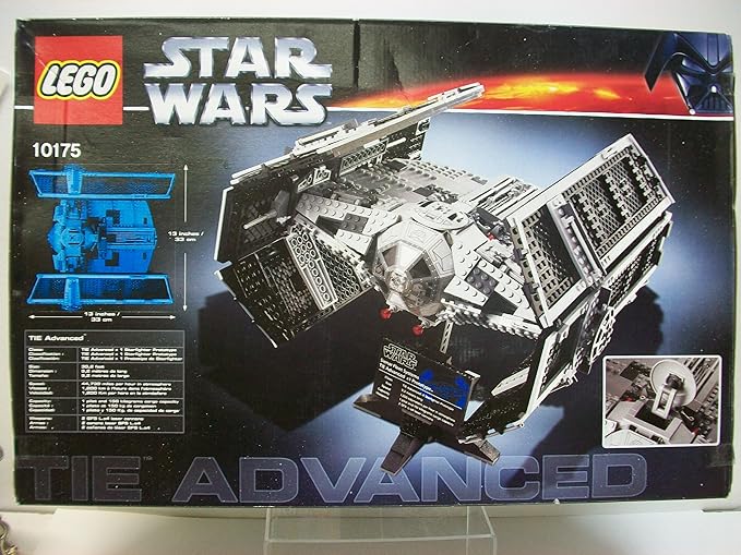 LEGO 10175 Star Wars Vader's TIE Advanced Starfighter, Building Sets ...