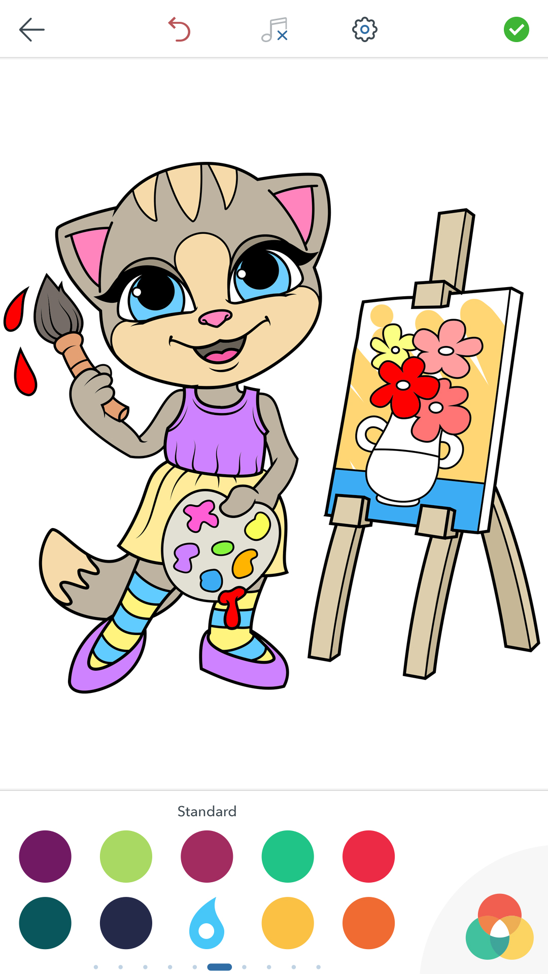 Emma the Cat Coloring Pages - App on Amazon Appstore