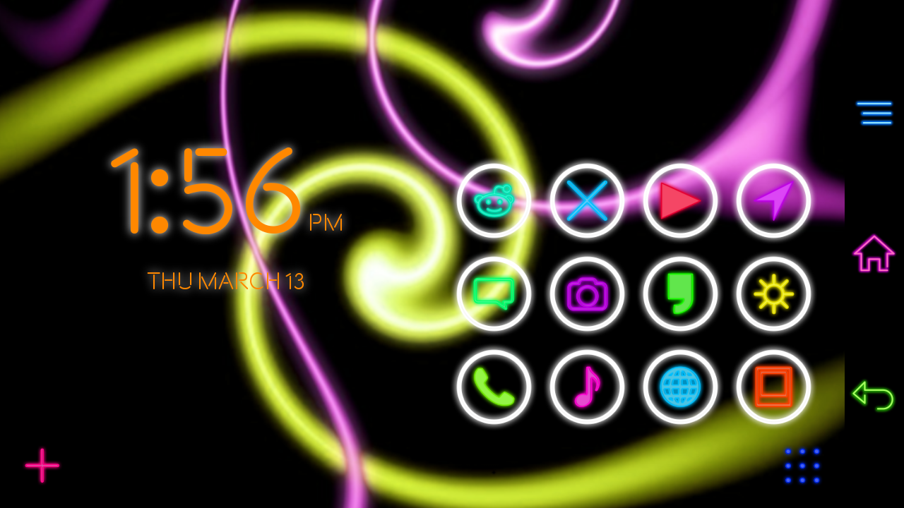 Neon Colors Theme for Smart Launcher:Amazon.com:Appstore for Android