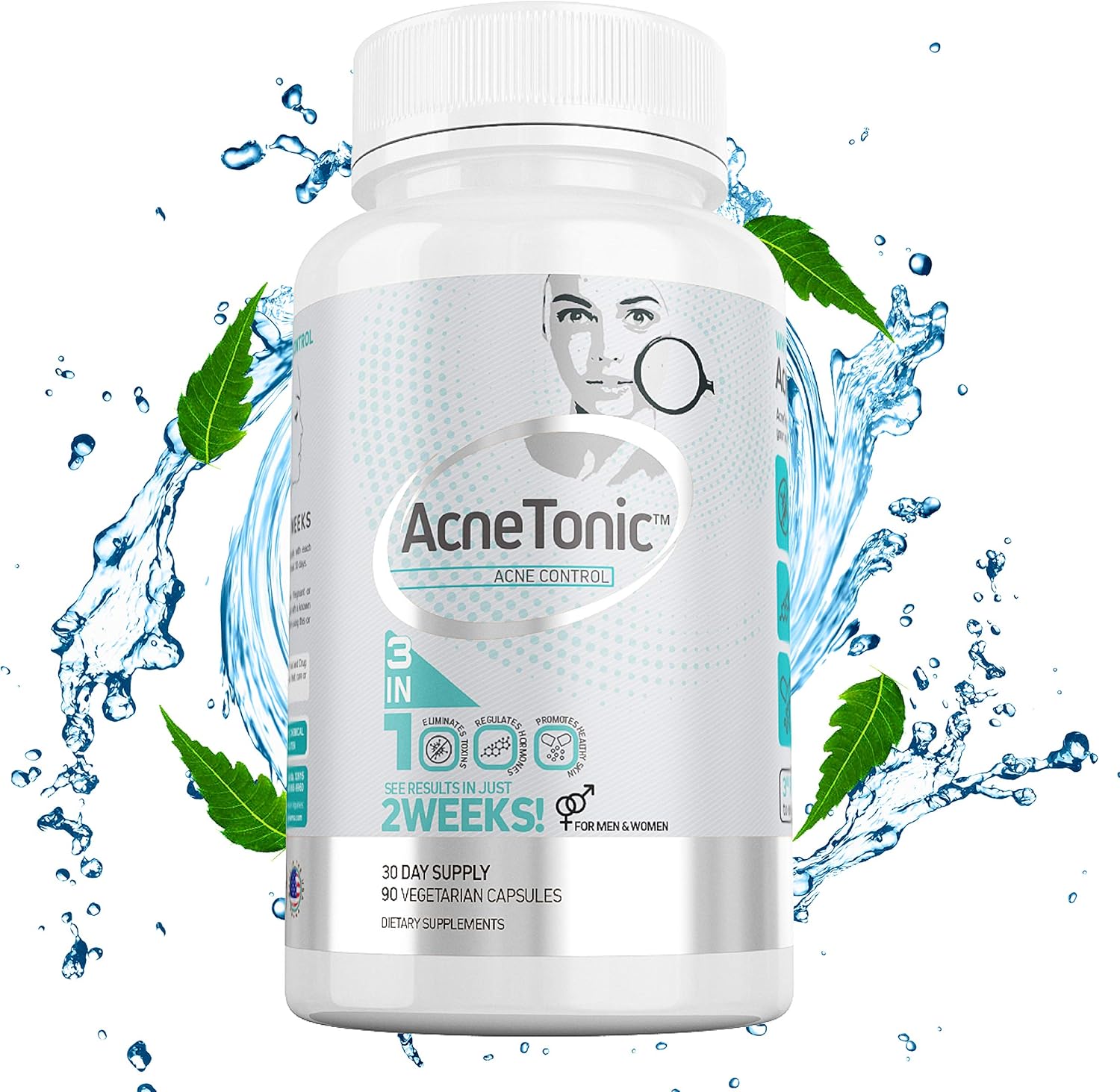 Amazon.com: Acne Treatment Vitamin Supplements for Men, Women & Teens ...