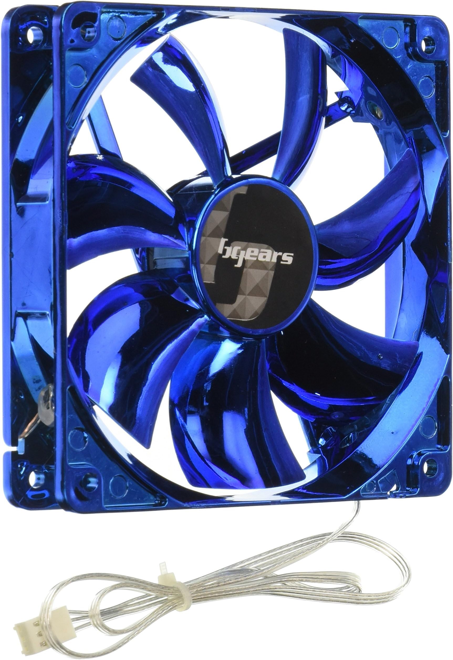 Amazon.com: LOGISYS Computer CF120BL 120MM BLUE QUAD 4-LED ULTRA BRIGHT ...