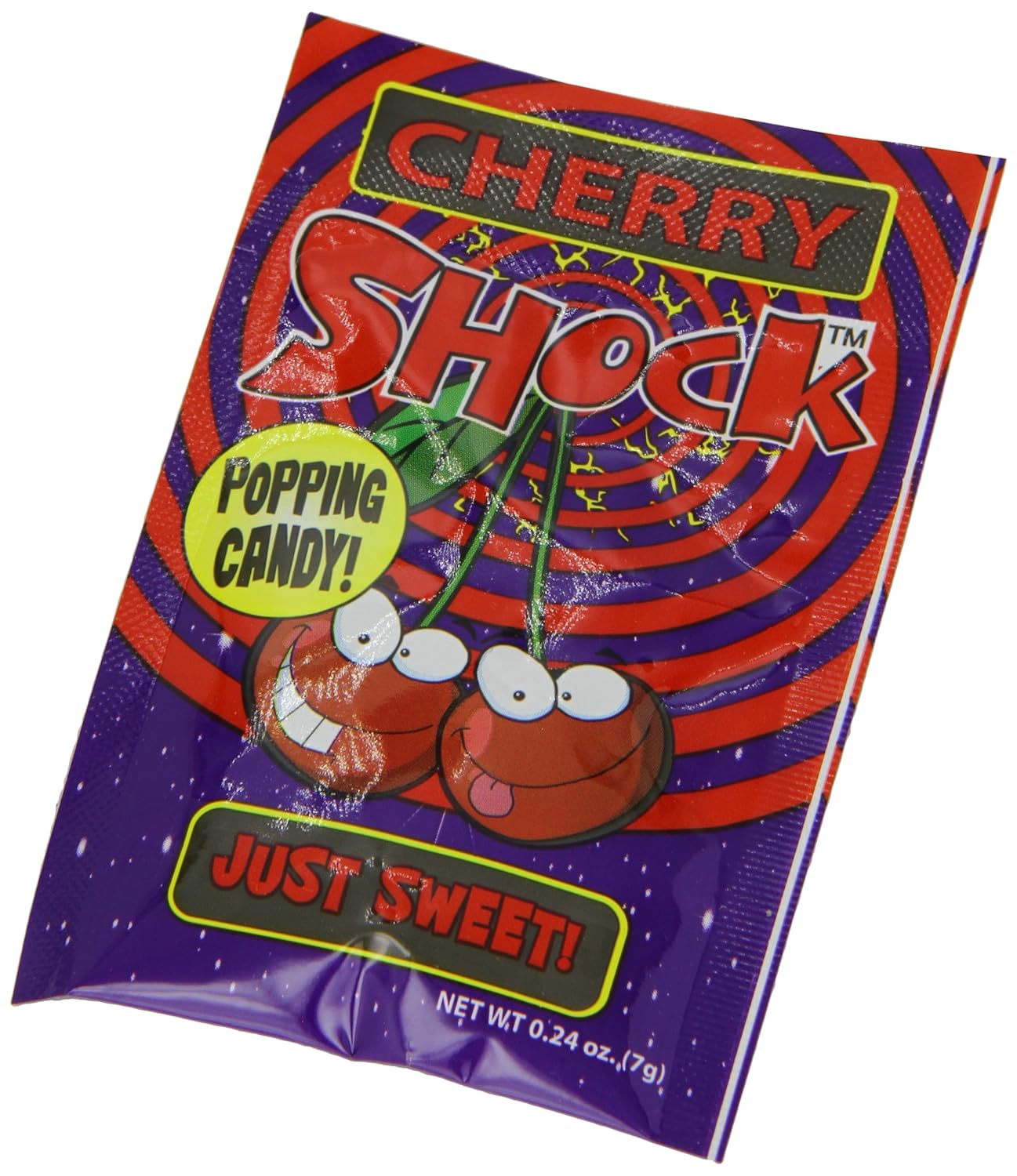 Amazon.com: Shock Sweet Candy, Cherry, 7-Gram (Pack of 48) : Grocery ...
