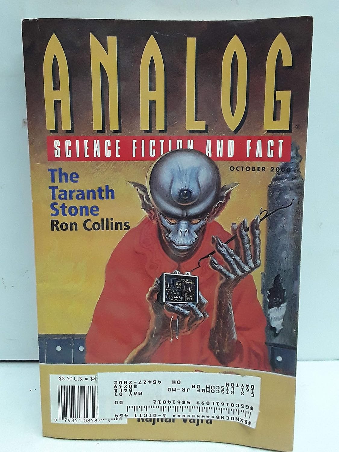 Analog Science Fiction and Fact (Magazine) - October 2000 (Volume CXX ...