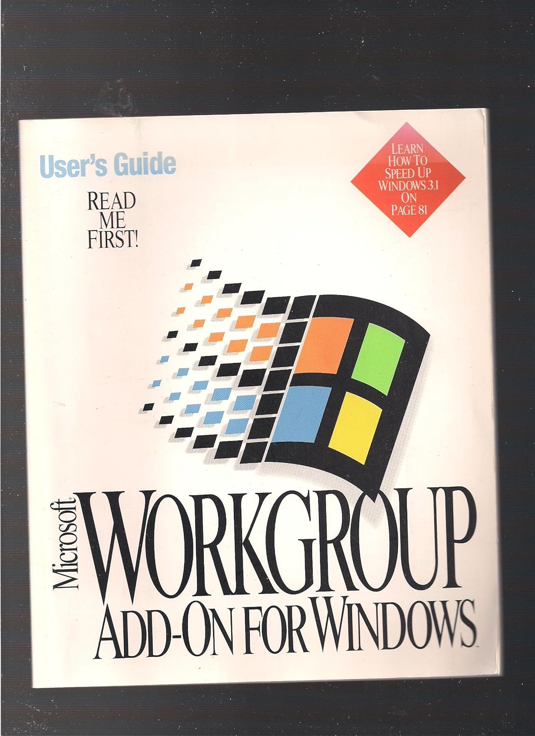 Amazon.com: Microsoft Workgroup Add-On For Windows, User's Guide: Microsoft