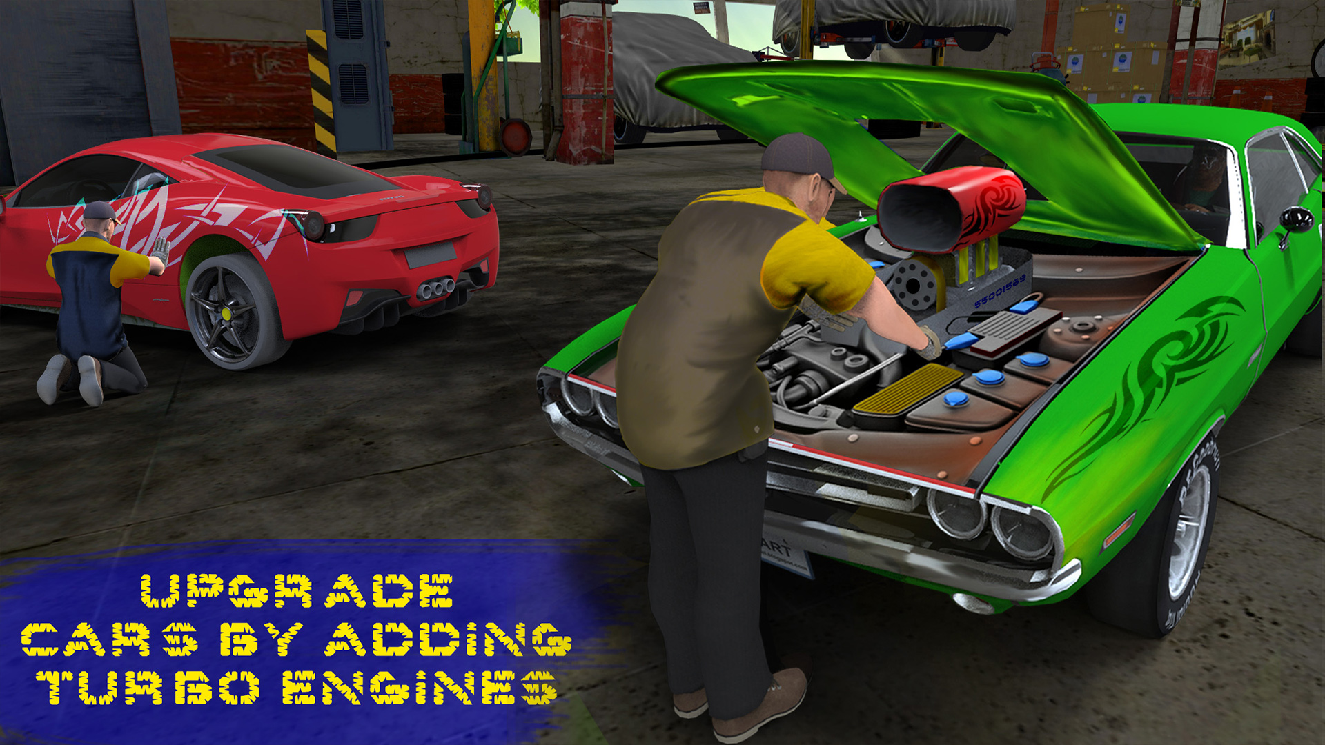 Futuristic Sports Car Mechanic Workshop Simulator: Ultimate Car Repair ...