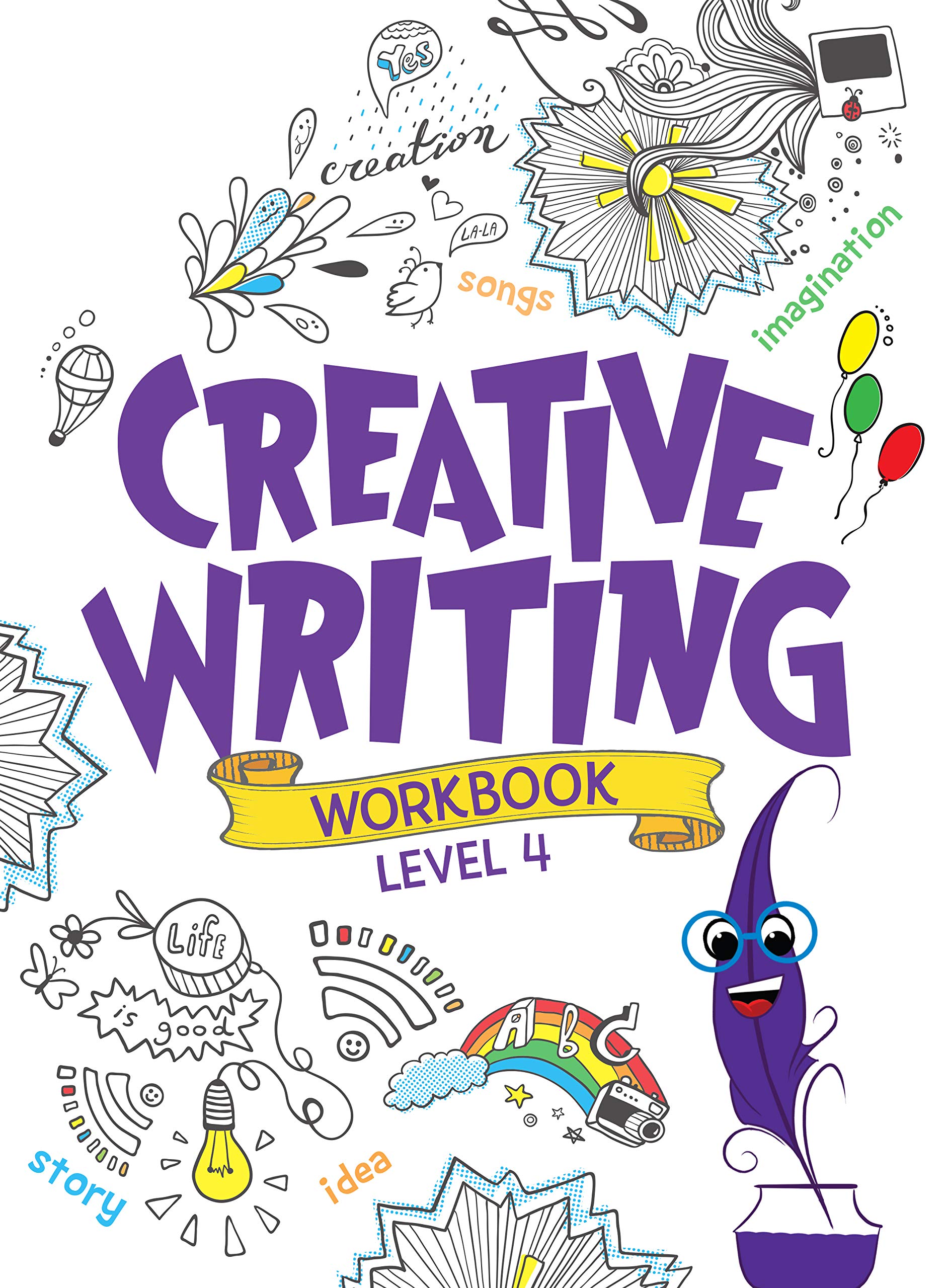 Creative Writing Workbook Grade 4 : Om Books Editorial Team: Amazon.in ...