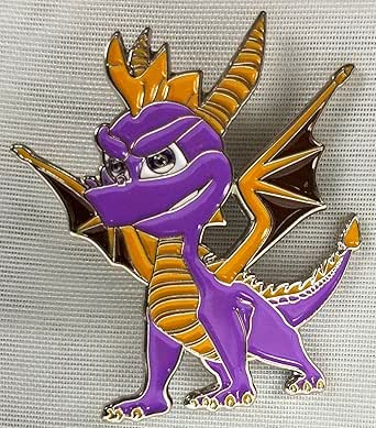 Amazon.com: Spyro Pin : Clothing, Shoes & Jewelry