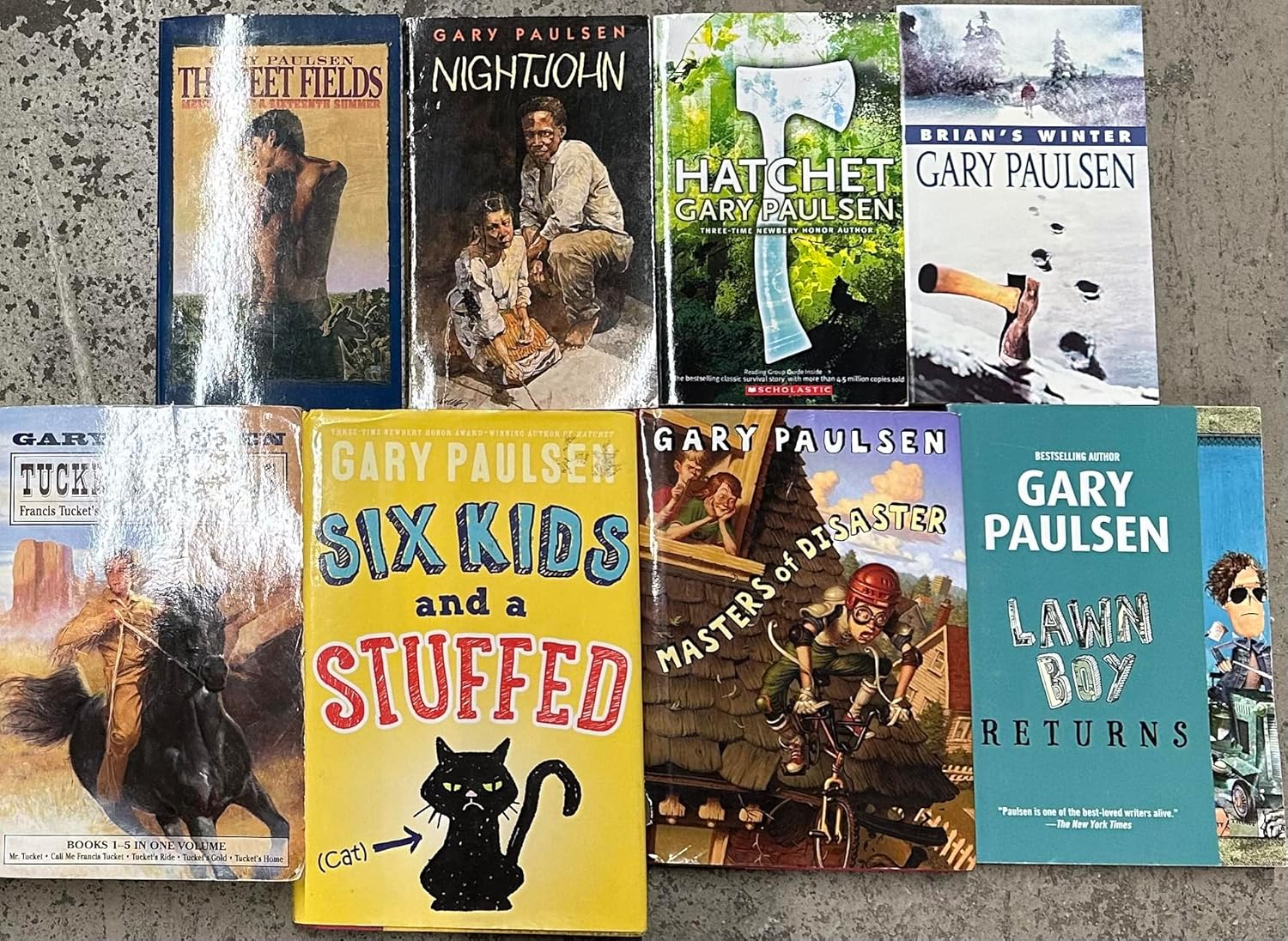 Gary Paulsen Wilderness Novel Collection 10 Book Set: Gary Paulsen ...