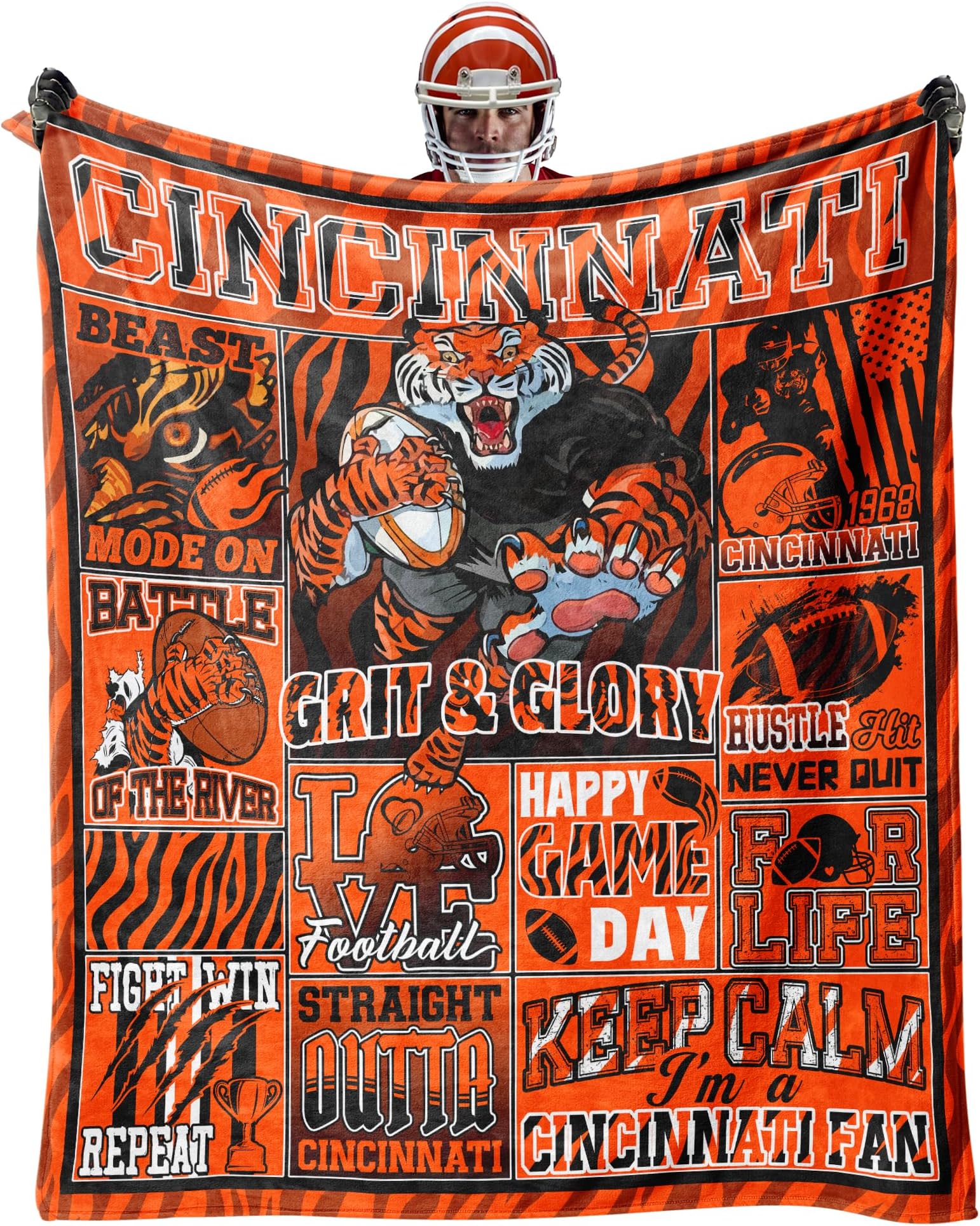 Amazon.com: Northwest Official NFL Cincinnati Bengals & Spider-Man Wall ...