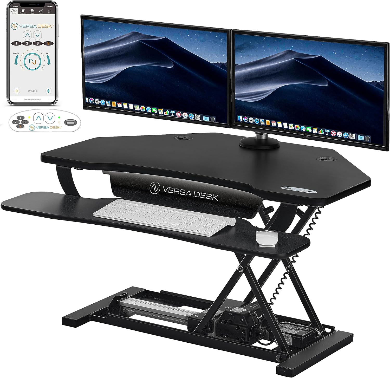 Amazon.com: VERSADESK® PowerPro® Elite 36” x 31” Smart Corner Standing ...
