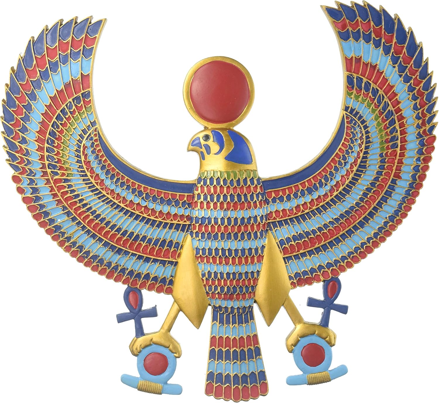 Amazon.com: Design Toscano AH22206 Horus Egyptian Wall Plaque,Full ...
