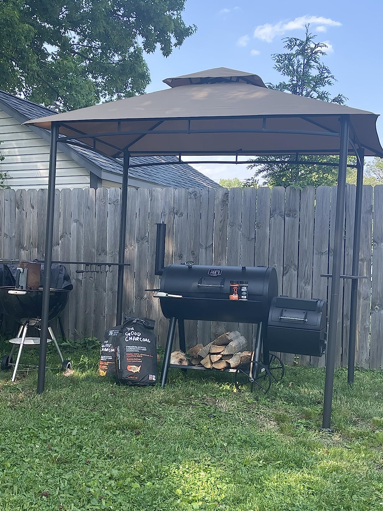 $23/mo - Finance FAB BASED 5x8 Grill Gazebo Canopy for Patio, Outdoor ...