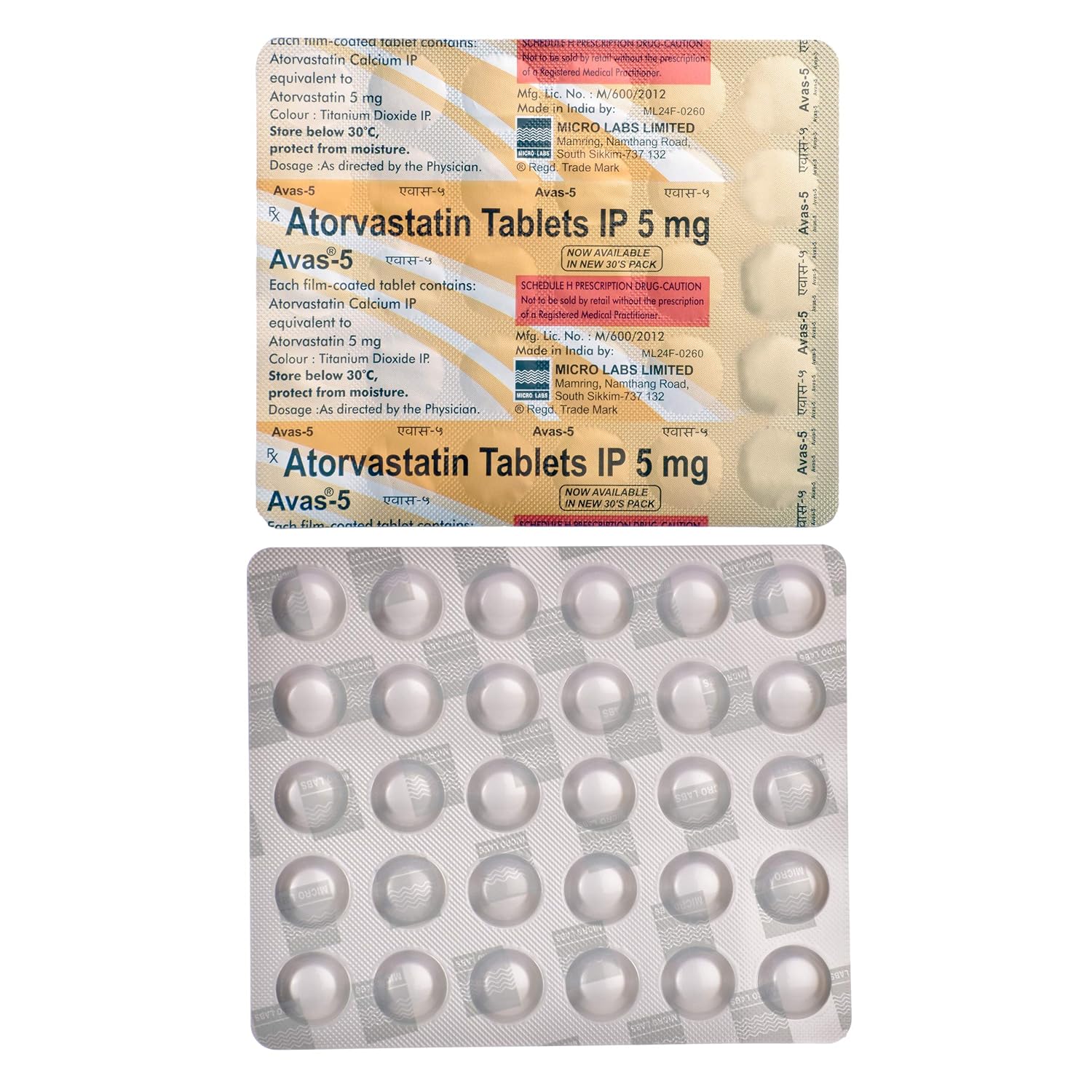 Avas-5 - Strip of 30 Tablets : Amazon.in: Health & Personal Care