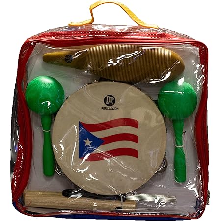 Amazon.com: DP Music Parranda Kit de percusión con bolsa de transporte ...