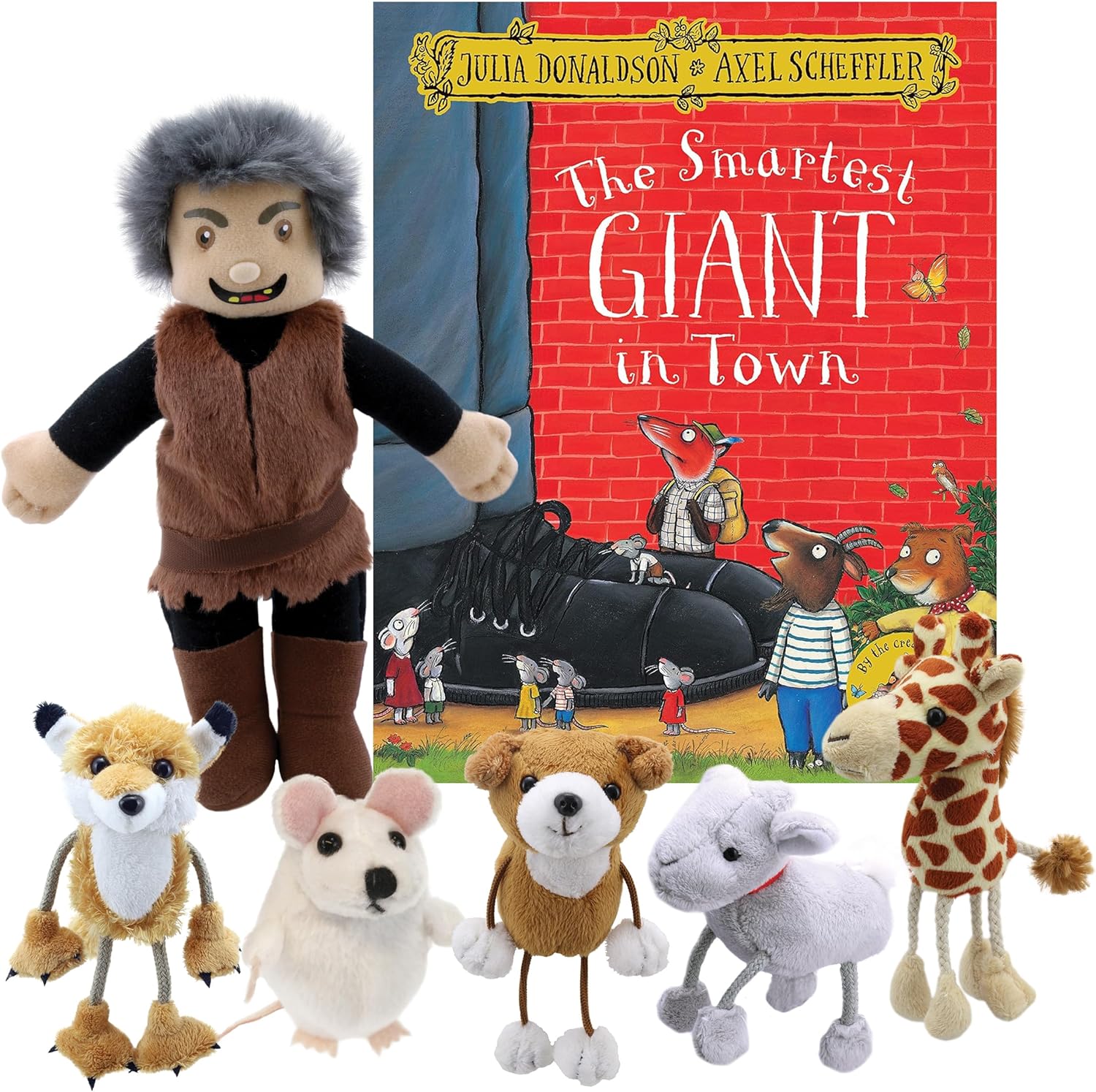 The Smartest Giant in Town - Book and Finger Puppet : Amazon.co.uk ...