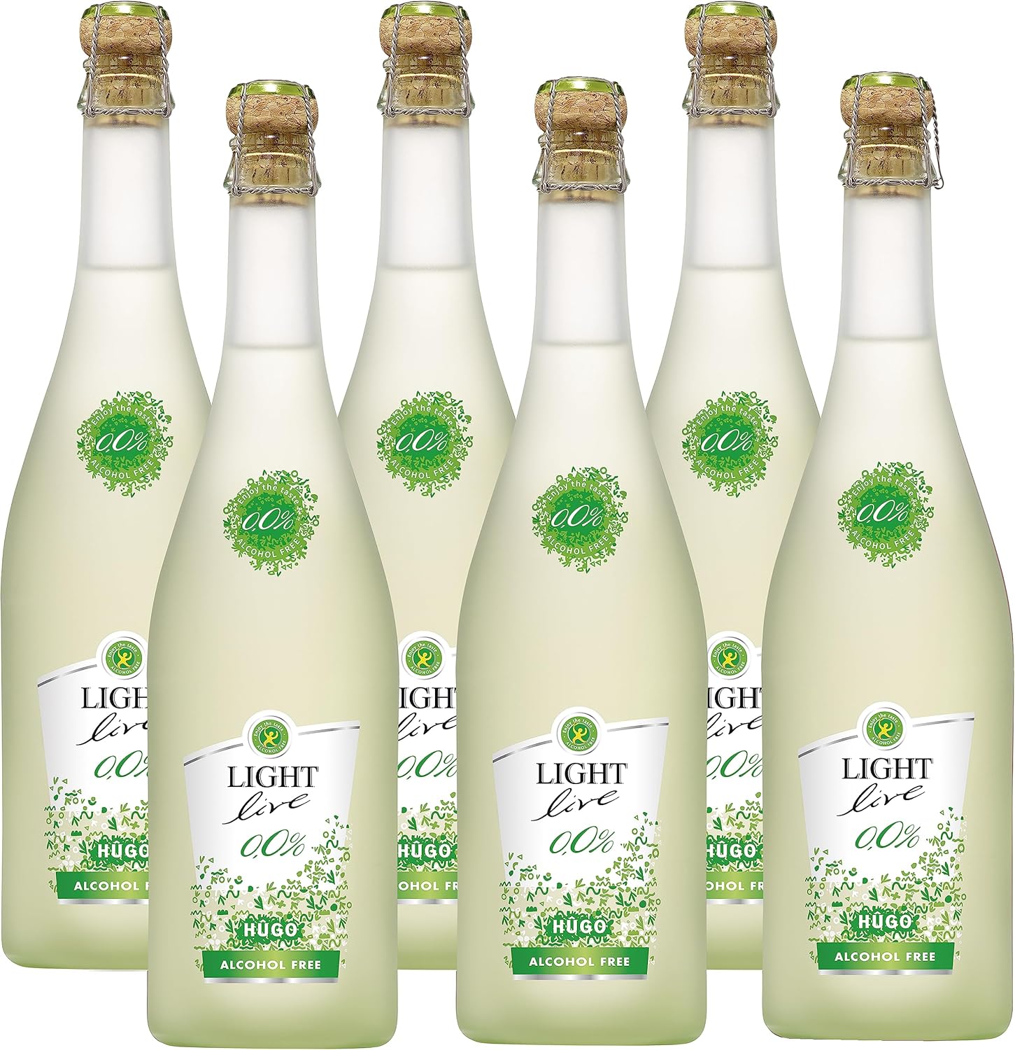 LIGHT live alkoholfrei 0,0% Sparkling Hugo (6 x 0,75 l) : Amazon.de ...