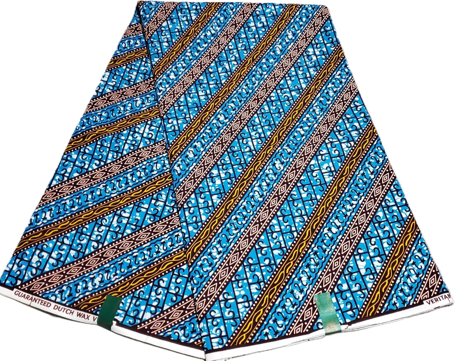 100% Cotton Dutch Wax African Print Style Fabric, Hollandais Style for ...