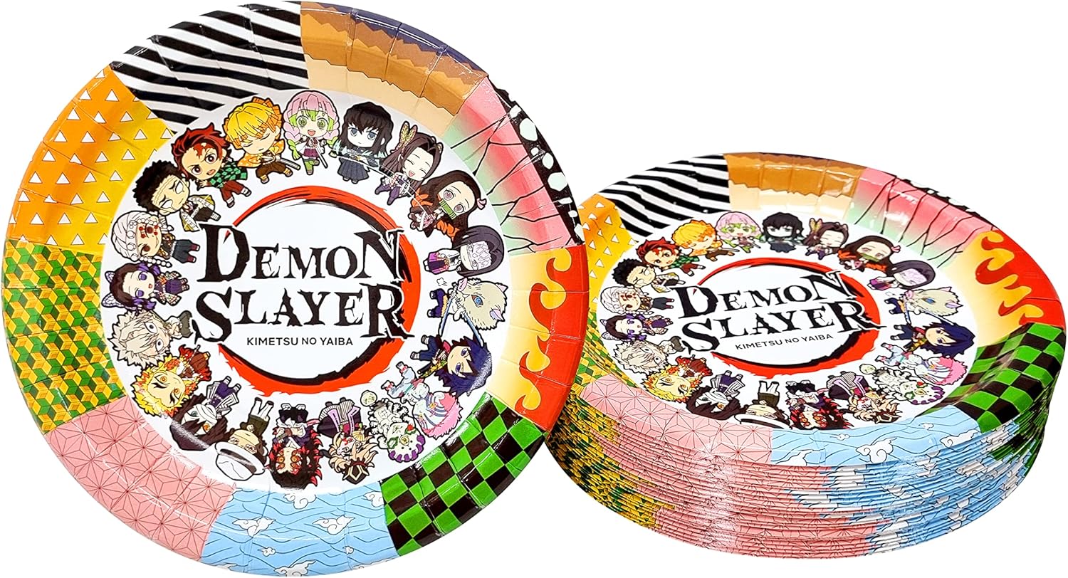 Buy Party_Planner Demon Slayer Birthday Decoration Demon Slayer Themed ...