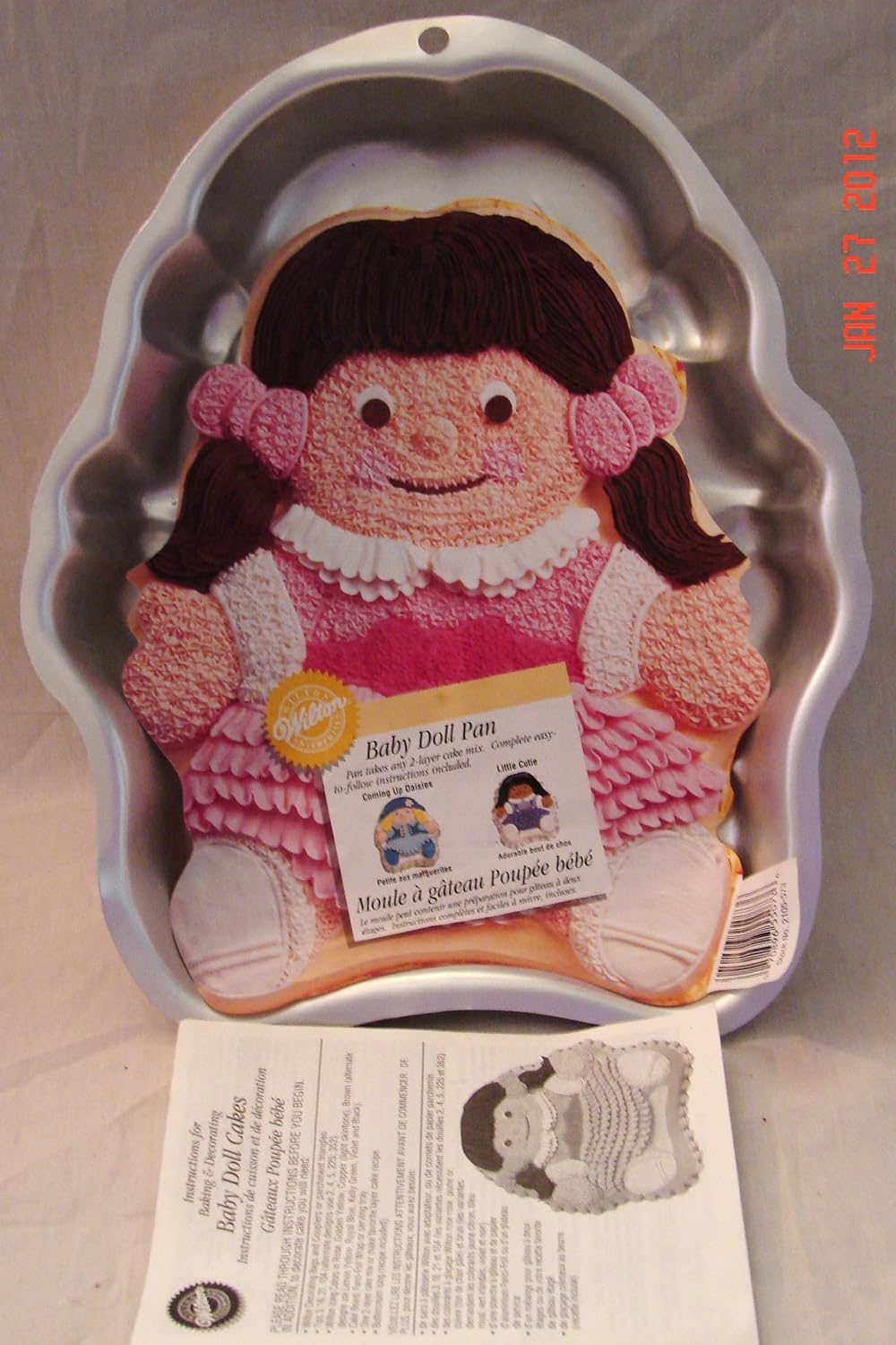 Wilton Forma de bolo Baby Doll da Wilton : Amazon.com.br: Cozinha