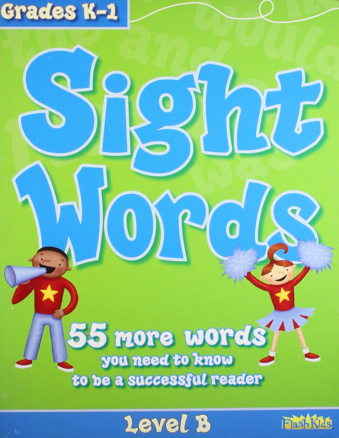 Sight Words: Level B (Flash Kids Workbooks): Flash Kids Editors ...