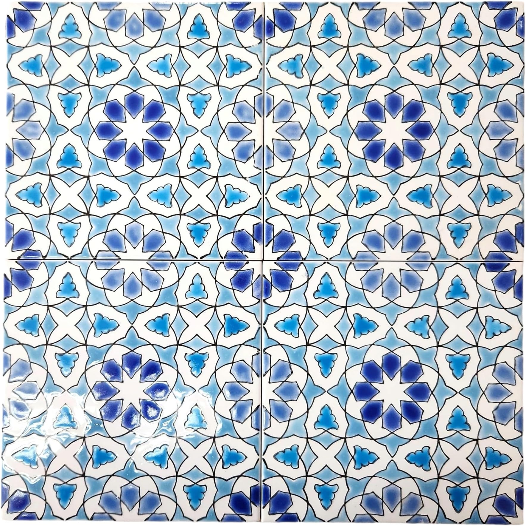 DYARI Decorative Ceramic Tiles – Hand Painted Indoor & Outdoor ...