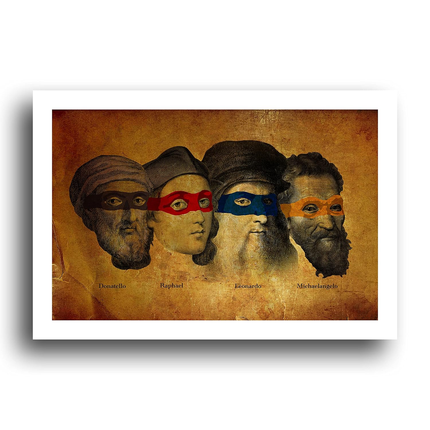 Amazon.com: Teenage Mutant Ninja Turtles - Artists - 13x19 Original ...