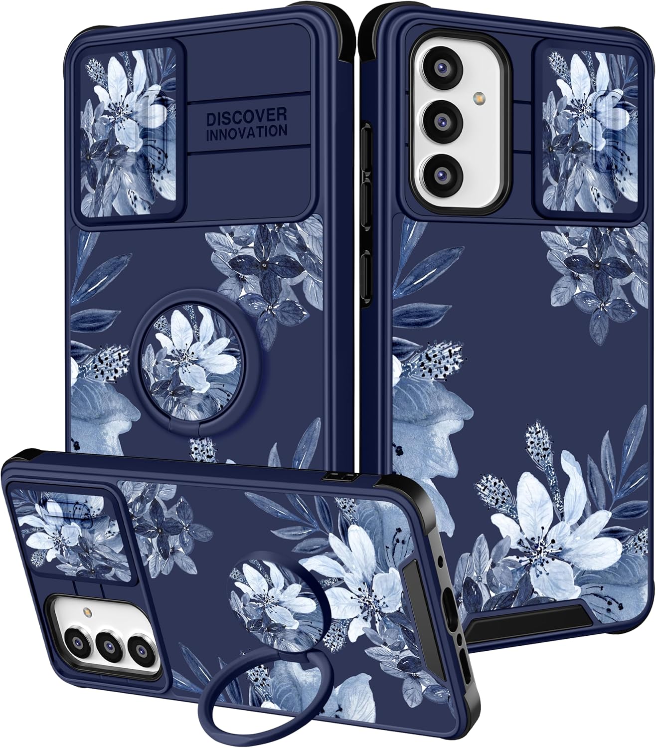 Amazon.com: Goocrux (2in1 for Samsung Galaxy A54 5G Case Women Girls ...