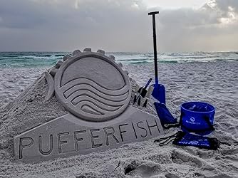 Amazon.com: PUFFERFISH Sand Castle KIT - PRO-Quality Tools for Building ...