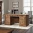 Amazon.com: Sauder Palladia Desk with Hutch, L: 59.49" x W: 23.54" x H ...