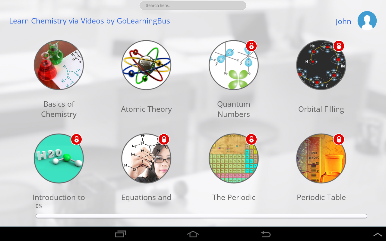 Learn Chemistry via Videos by GoLearningBus - App on Amazon Appstore