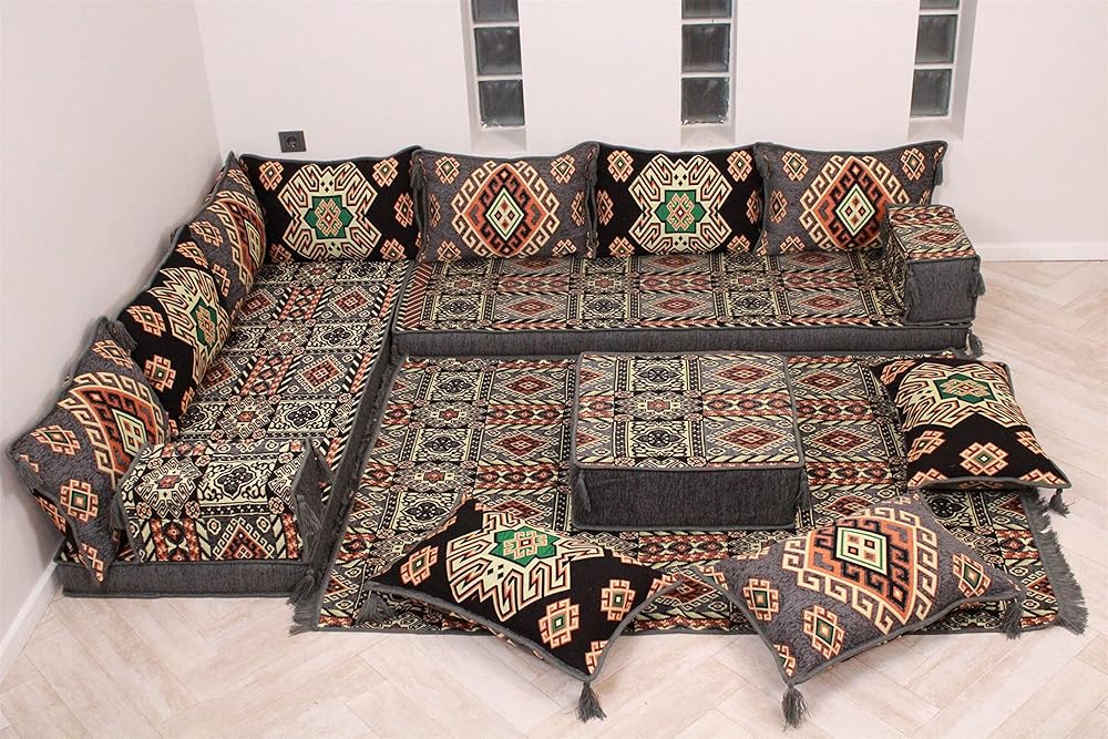 Arabic Majlis Sofa Set, Arabic Cushions, Modular Liberia | Ubuy