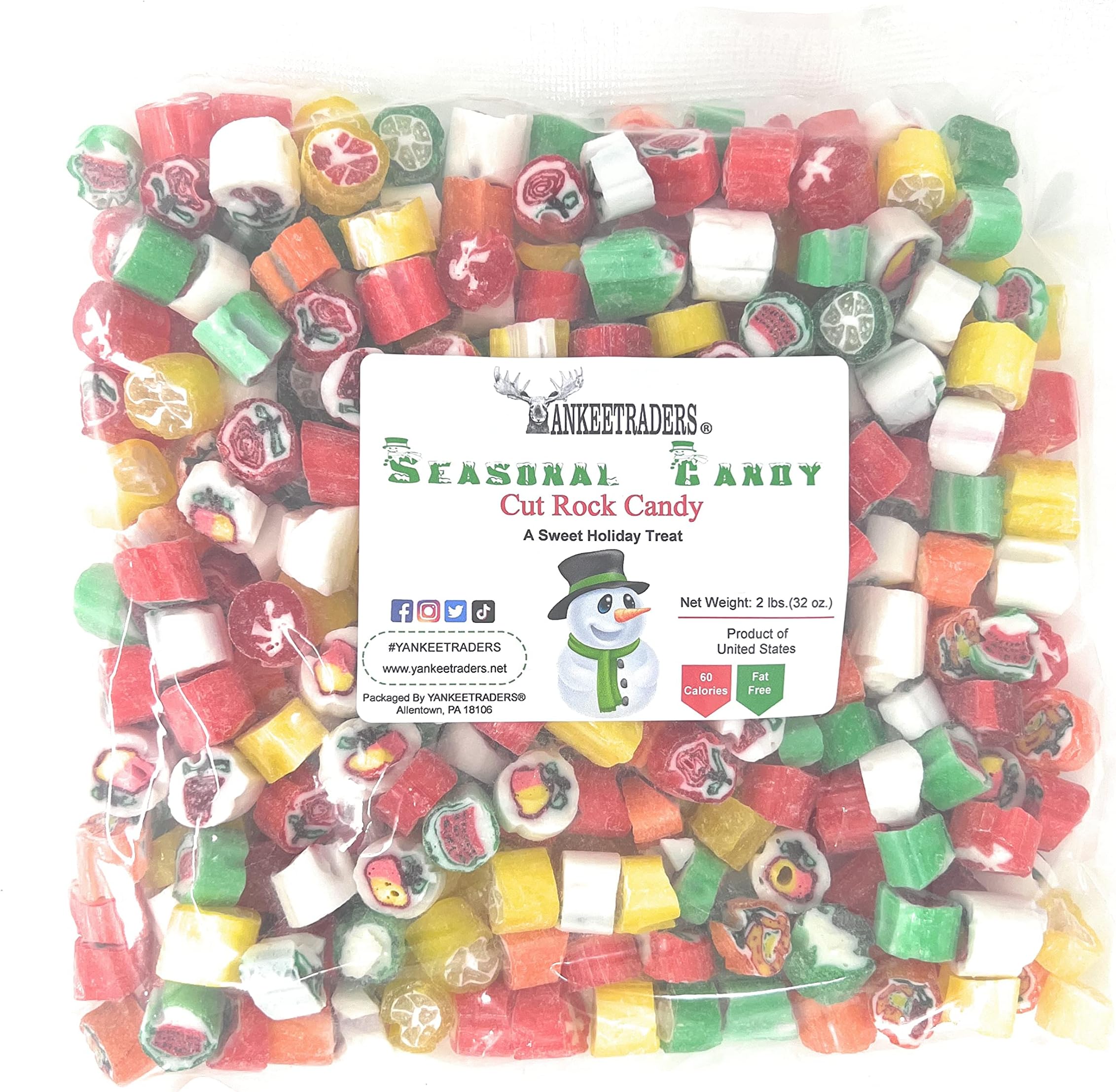 Amazon.com : Primrose, Cut Rock Candy Bag, 11 Ounce : Grocery & Gourmet ...