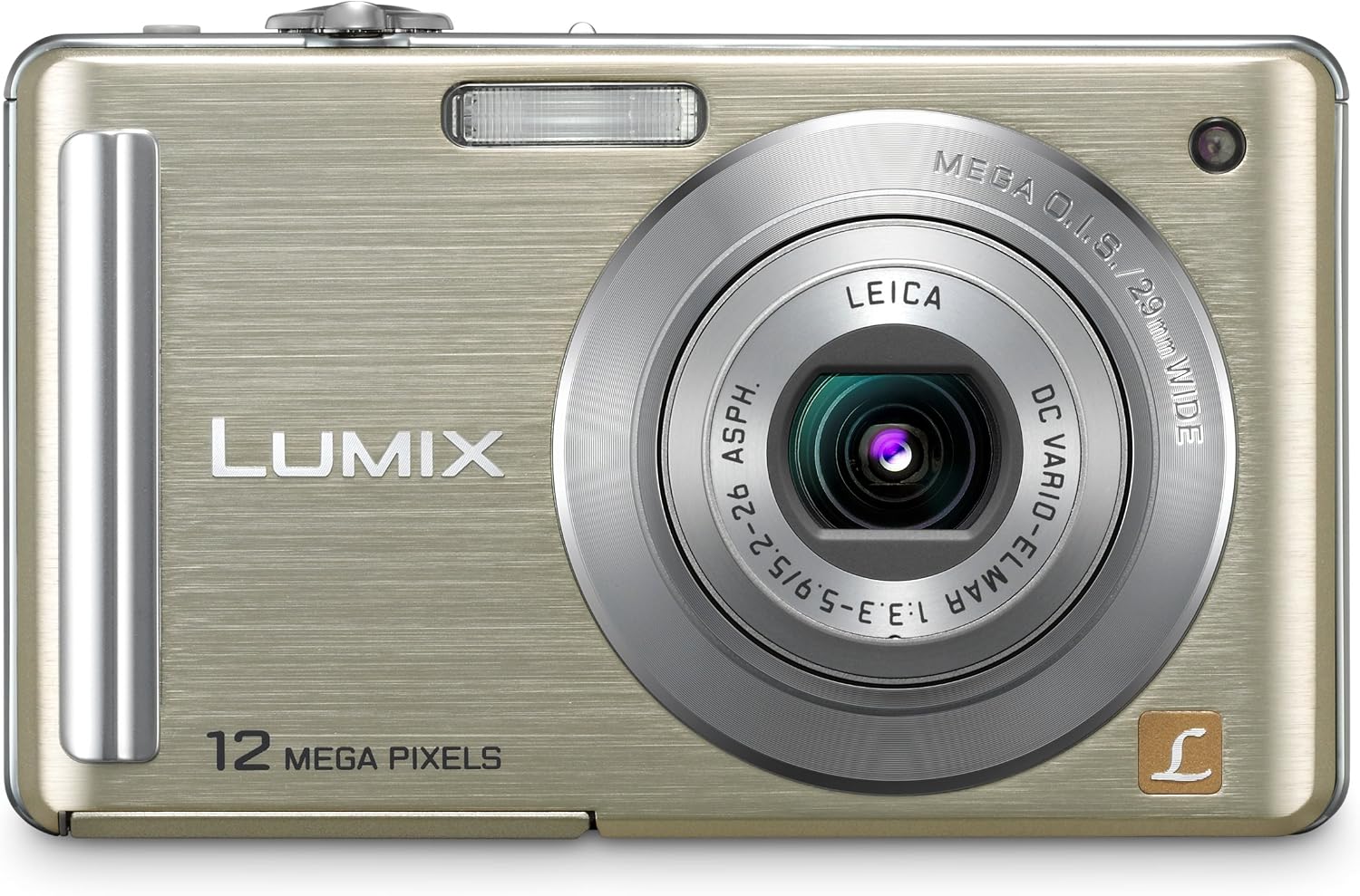 Panasonic Lumix DMC-FS25 12MP Digital Camera with 5X MEGA Optical Image ...