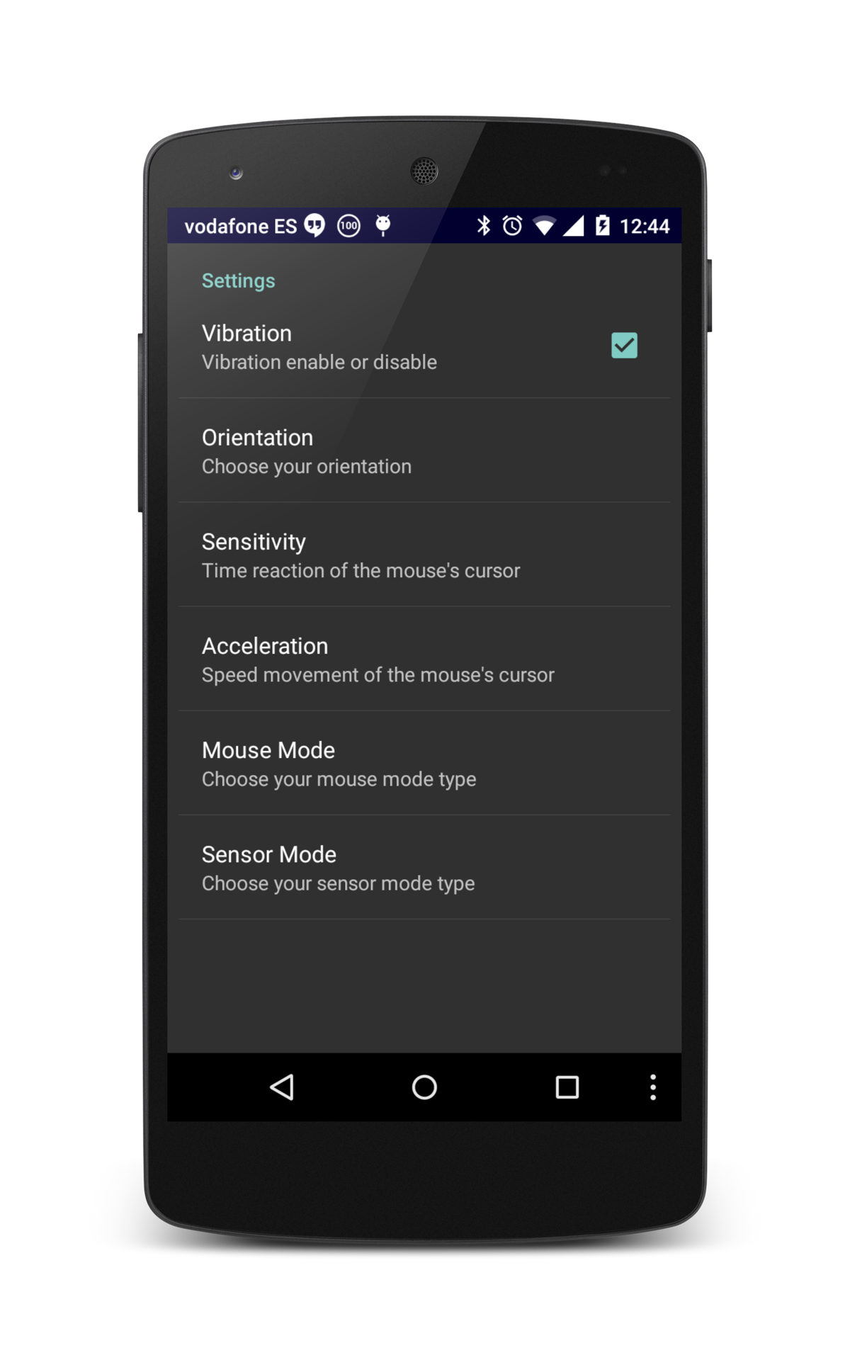 Air Sens Mouse (Bluetooth) - App on Amazon Appstore
