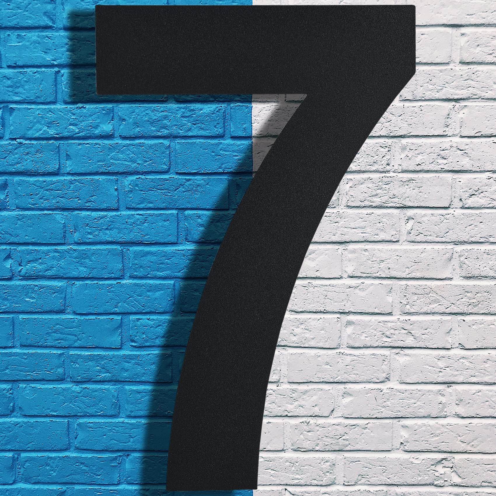 Amazon.com: BetLight Modern Large House Numbers-12 Inch High Stainless ...