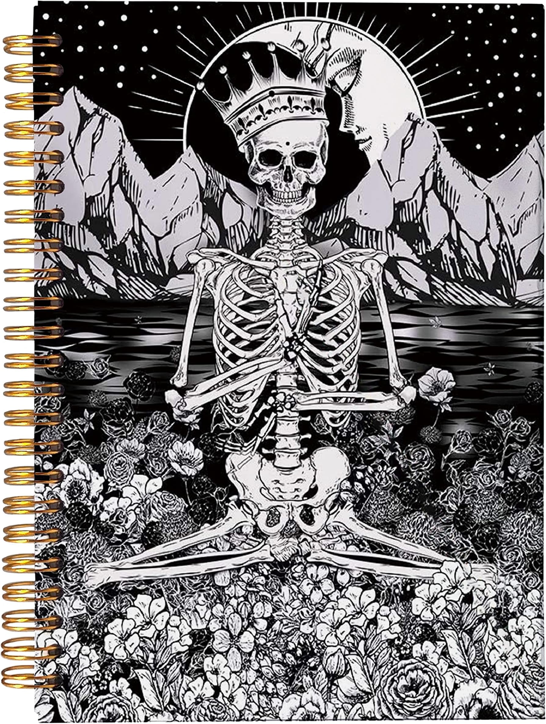 Amazon.com : NEGIGA Goth School Supplies，Spiral Notebook，Journal ...