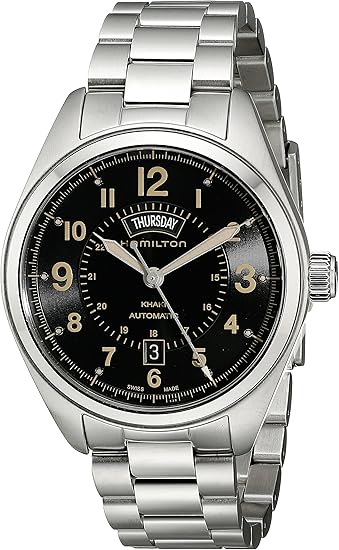 Amazon.com: Hamilton Men's H70505933 Khaki Field Analog Display ...