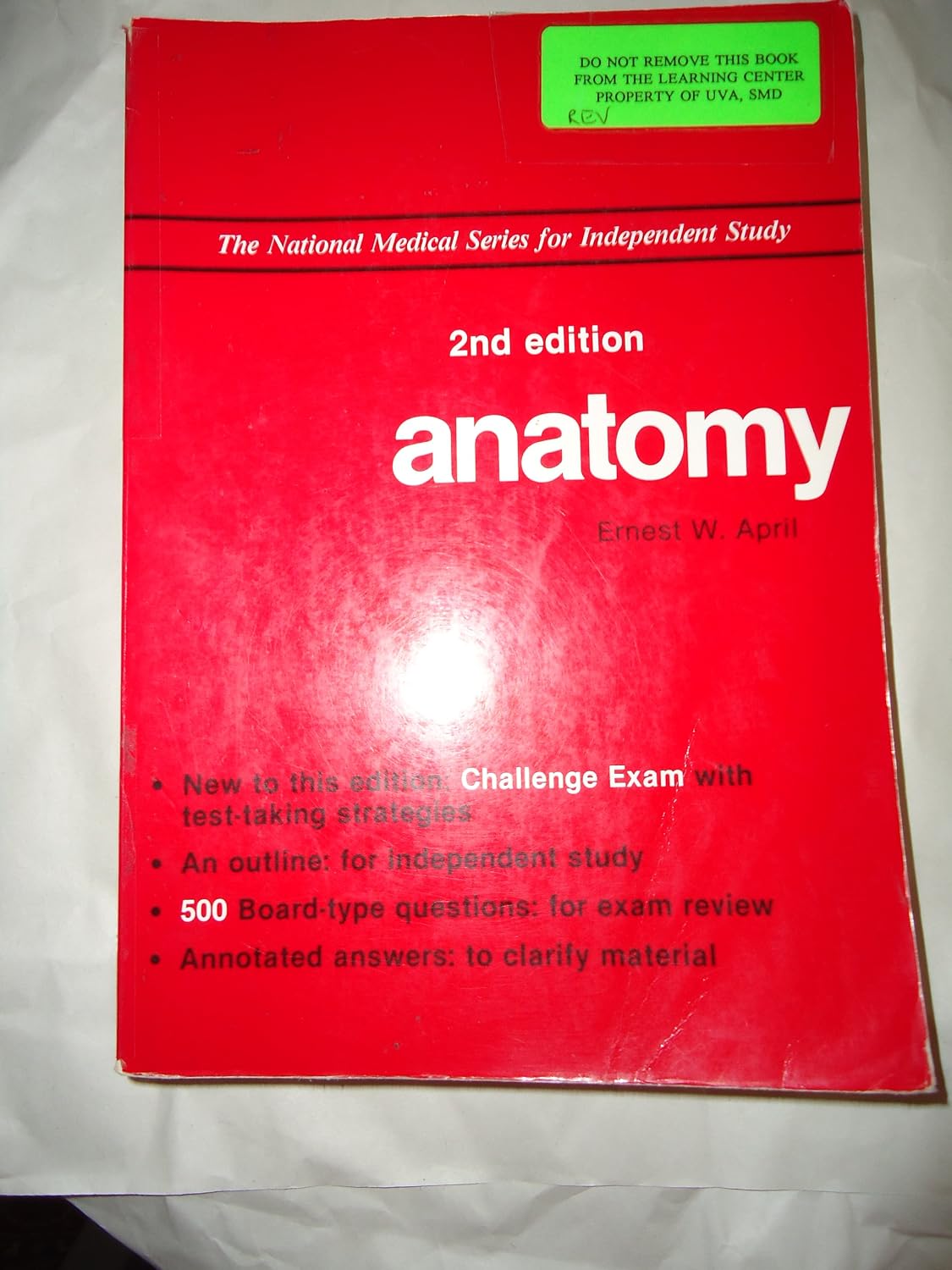 Anatomy (The National Medical Series for Independent Study): Ernest W ...