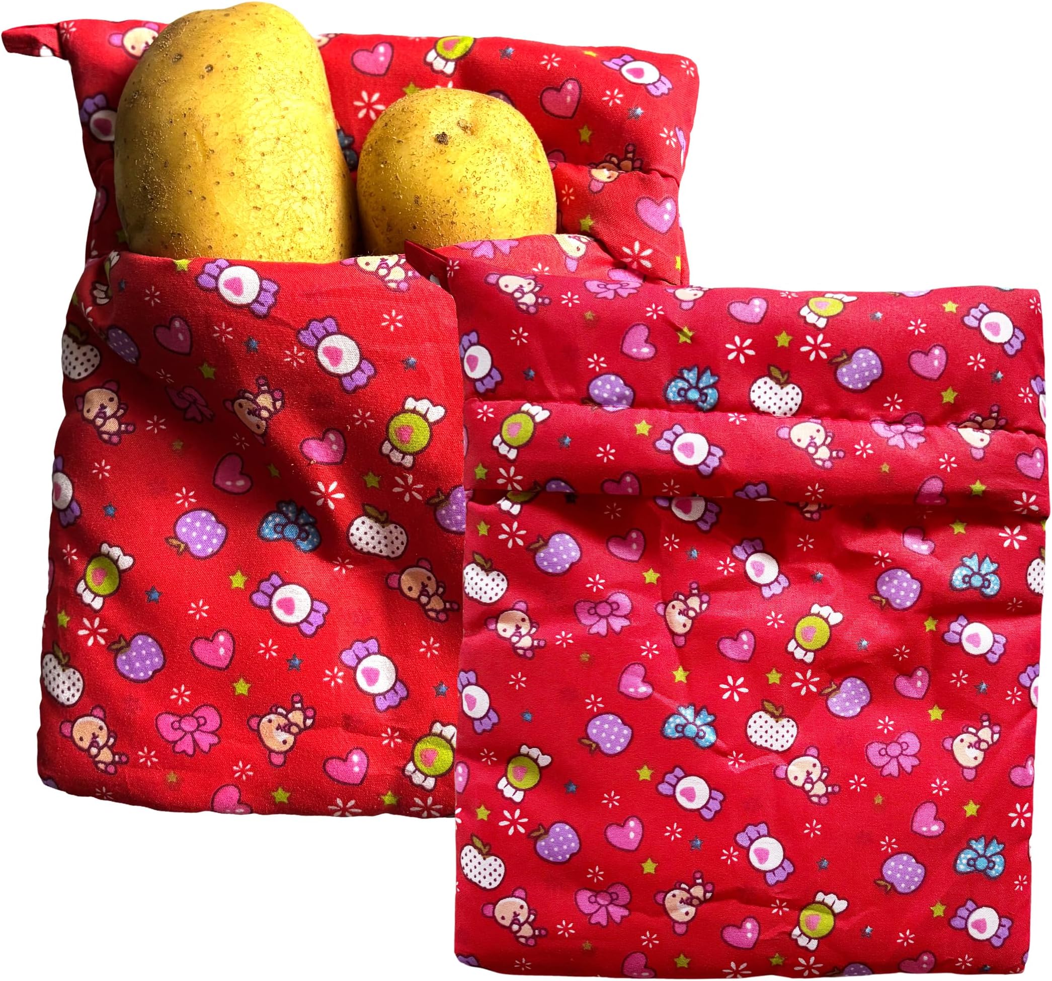 Amazon.com: Reusable Microwave Potato Baking Bags, 2 Pack, 10.5 x 8.5 ...