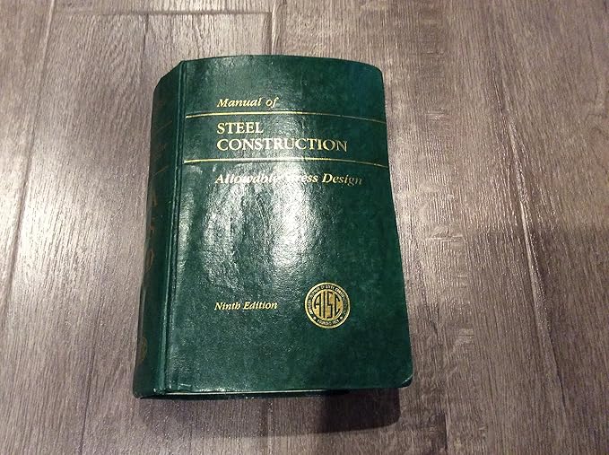 Amazon.com: Manual of Steel Construction Allowable Stress Design ...