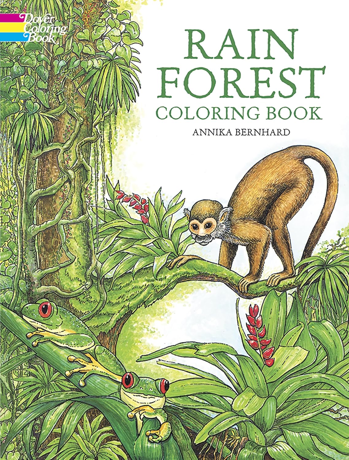 Rain Forest Coloring Book (Dover Nature Coloring Book): Amazon.co.uk ...