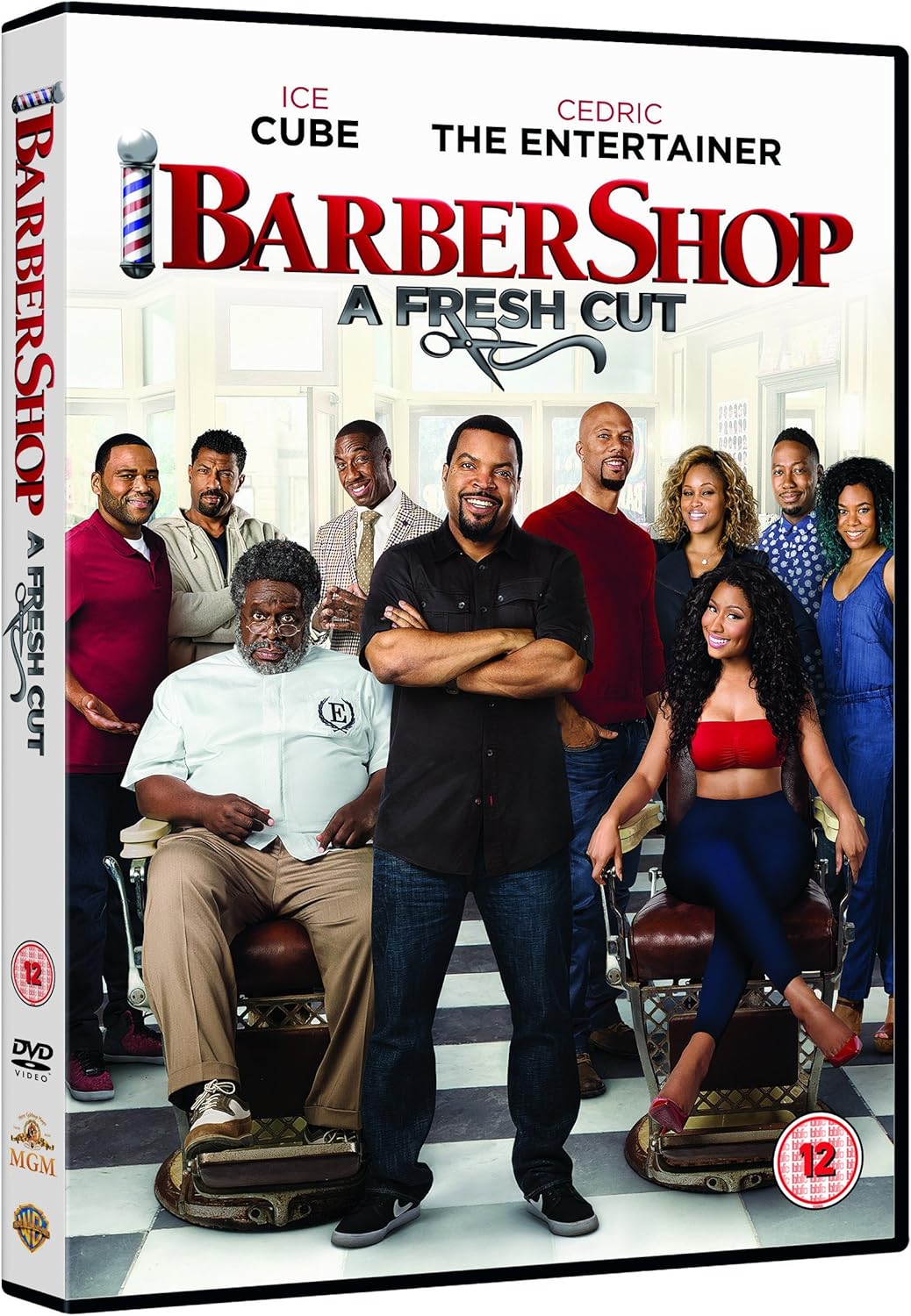 BARBERSHOP 3 (DVD/S) [2016]: Amazon.co.uk: Ice Cube, Cedric the ...