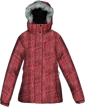 Amazon.com: Pulse Noble Plus Extended Size Ski Jacket (Grapefruit, 2X ...