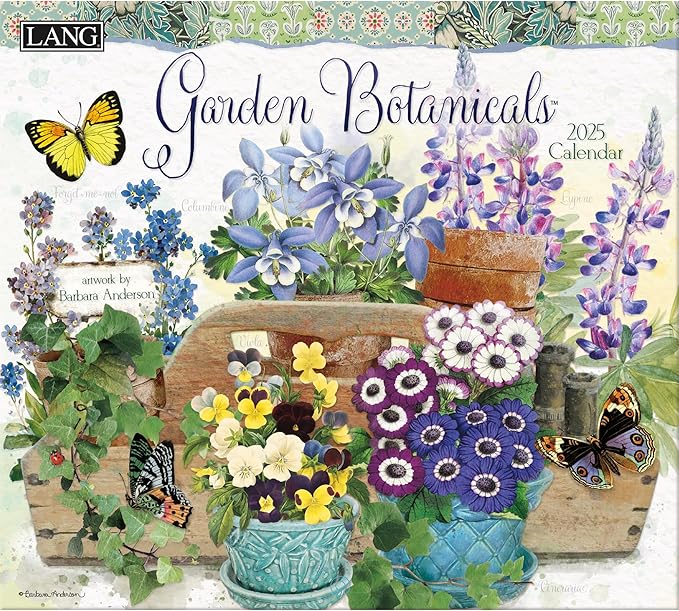 Amazon.com: LANG Garden Botanicals 2025 Wall Calendar (25991002014 ...