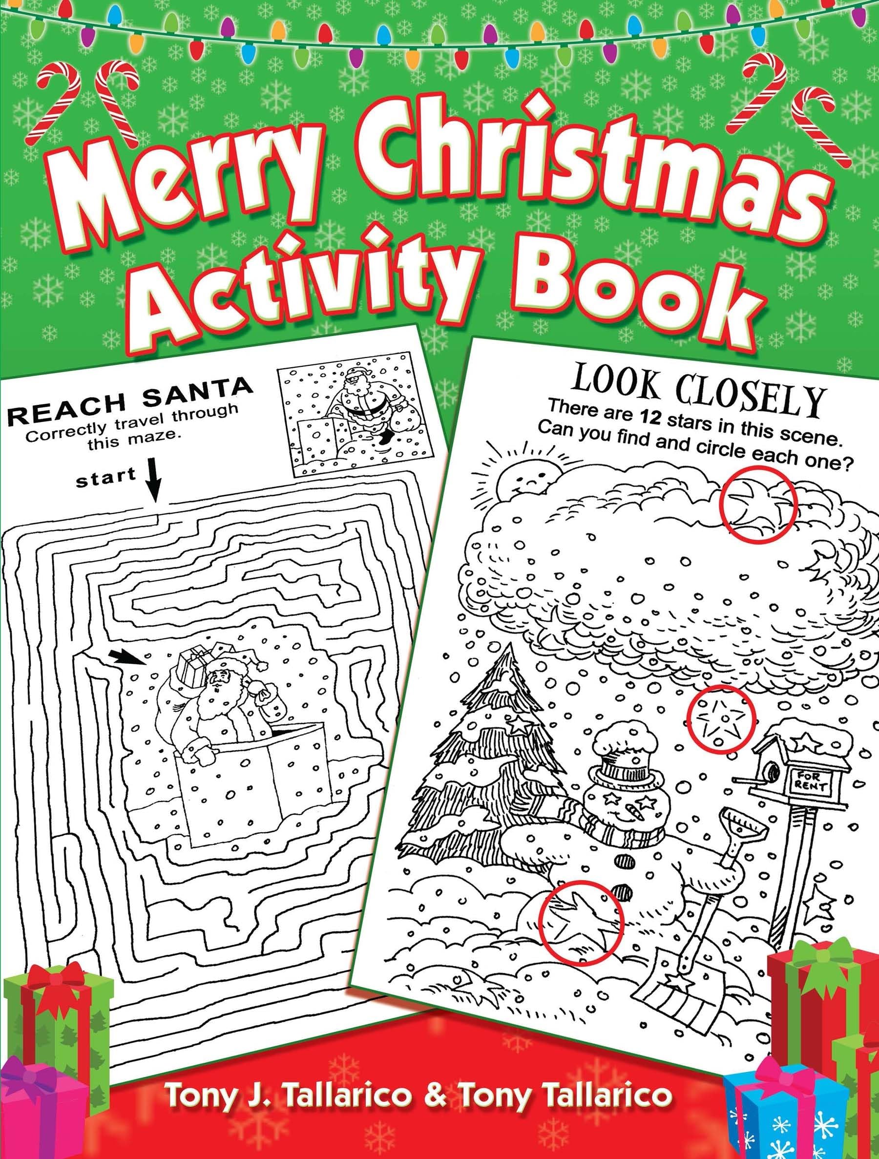 Merry Christmas Activity Book (Dover Christmas Activity Books For Kids ...