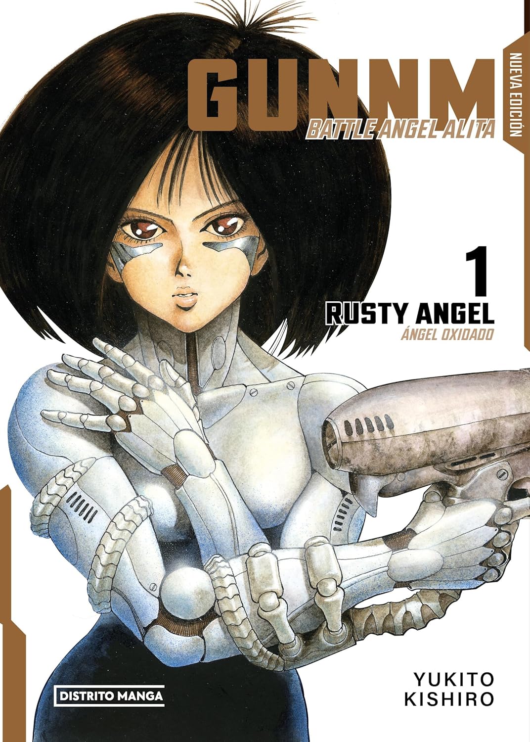 GUNNM: Battle Angel Alita 1: Rusty Angel : Kishiro, Yukito: Amazon.com ...