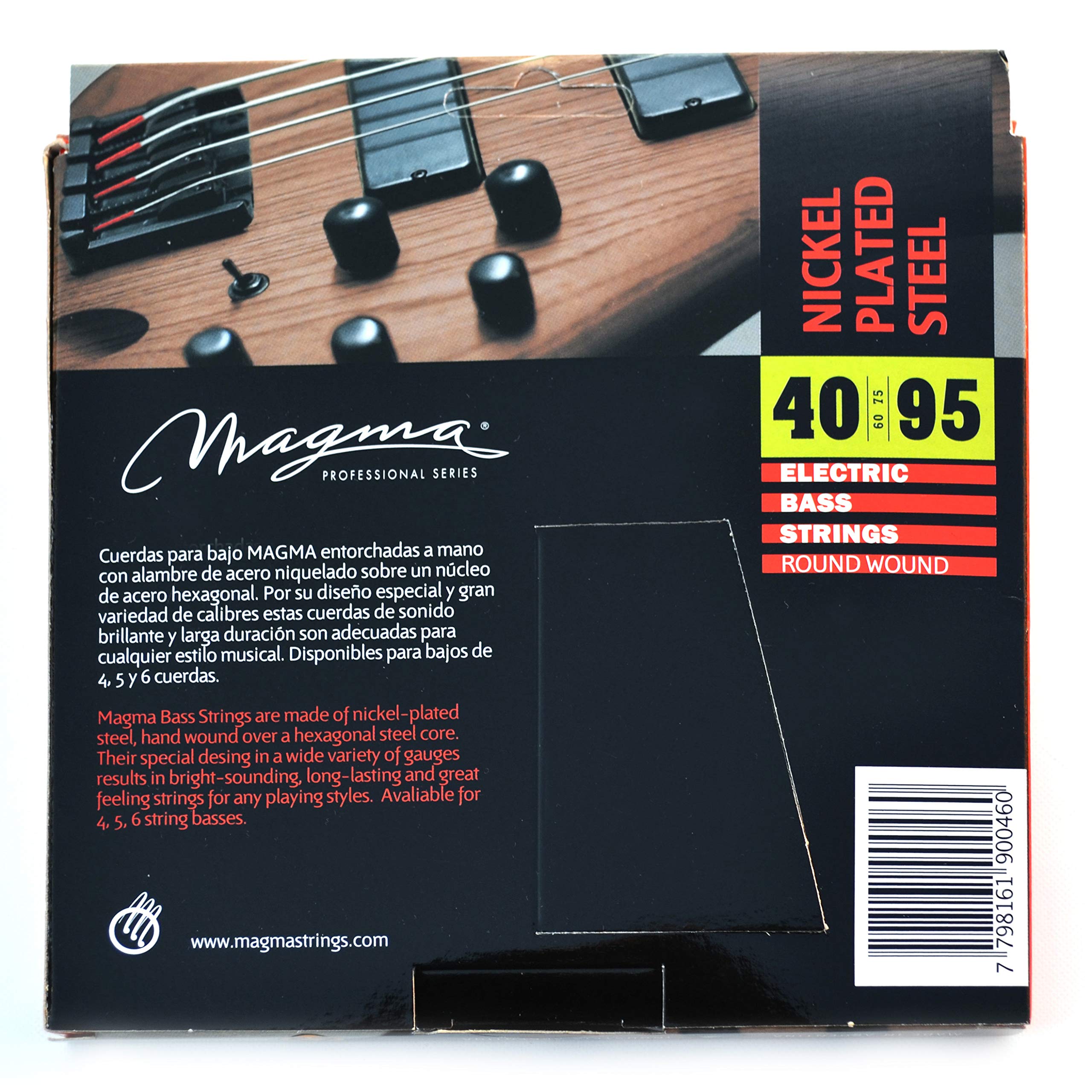 Snapklik.com : Magma Extra Light + Electric Bass Strings - Nickel ...